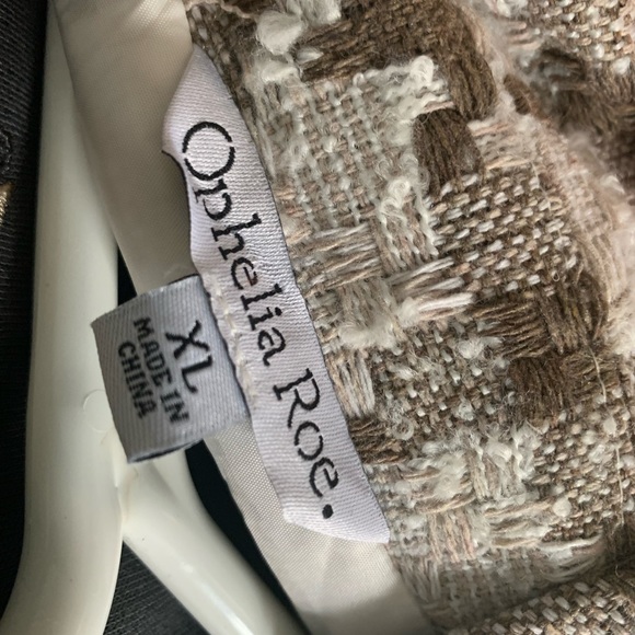 Ophelia Roe | Jackets & Coats | Nwt Ophelia Roe Xl Brown And Tan ...